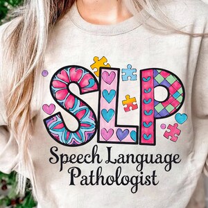 Puzzle Speech Therapy Png, SLP Design, Speech Pathology Png, Language ...