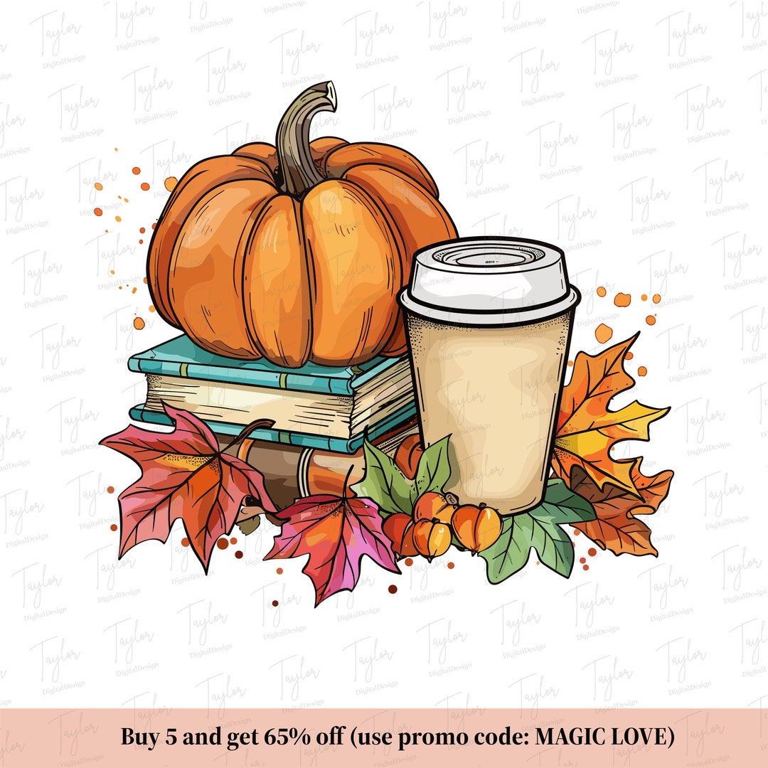 Fall Coffee Cup Png Sublimation, Fall Vibes Png Svg, Fall Png Coffee ...