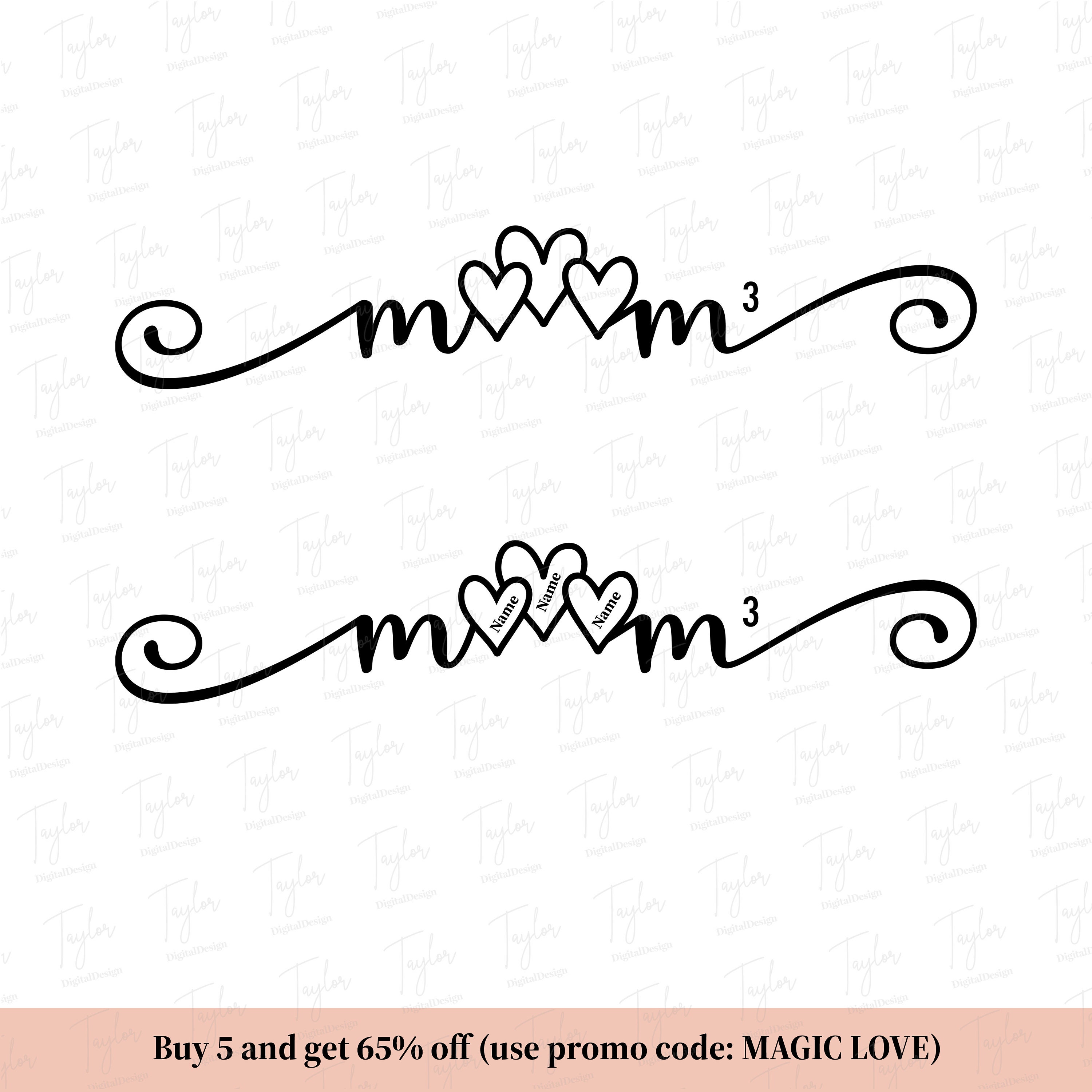 Mom to the Power of Png Svg, Custom Mom Svg, Personalized Mom ...