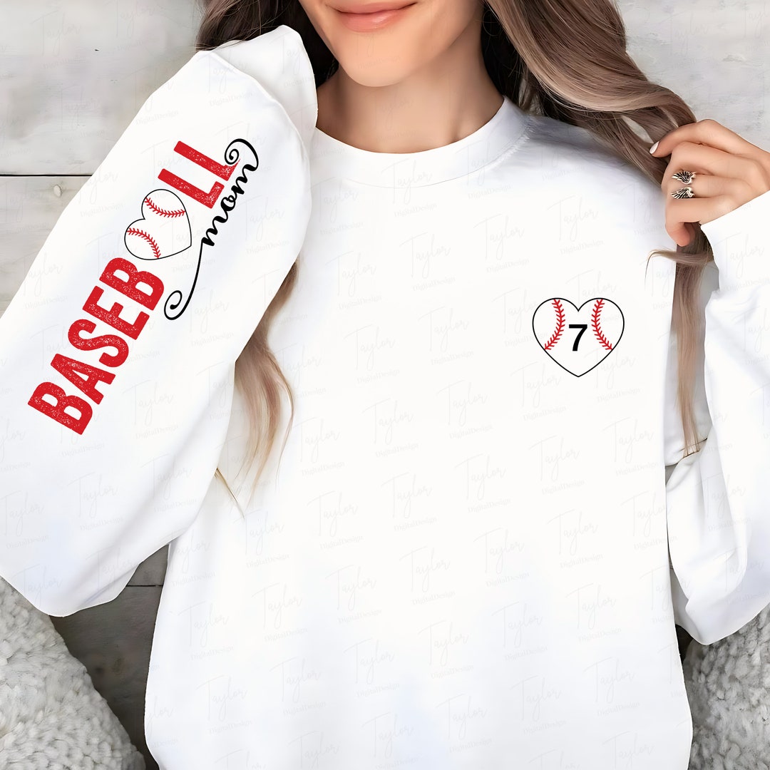 Custom Baseball Mom Svg, Baseball Mom Shirt Design, Baseball Mama Png ...