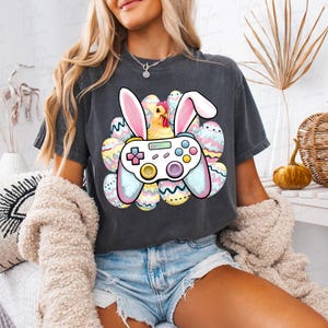 Easter Gamer Png, Easter Sublimation Design, Easter Bunny Gamer Png, Happy Easter Game ...