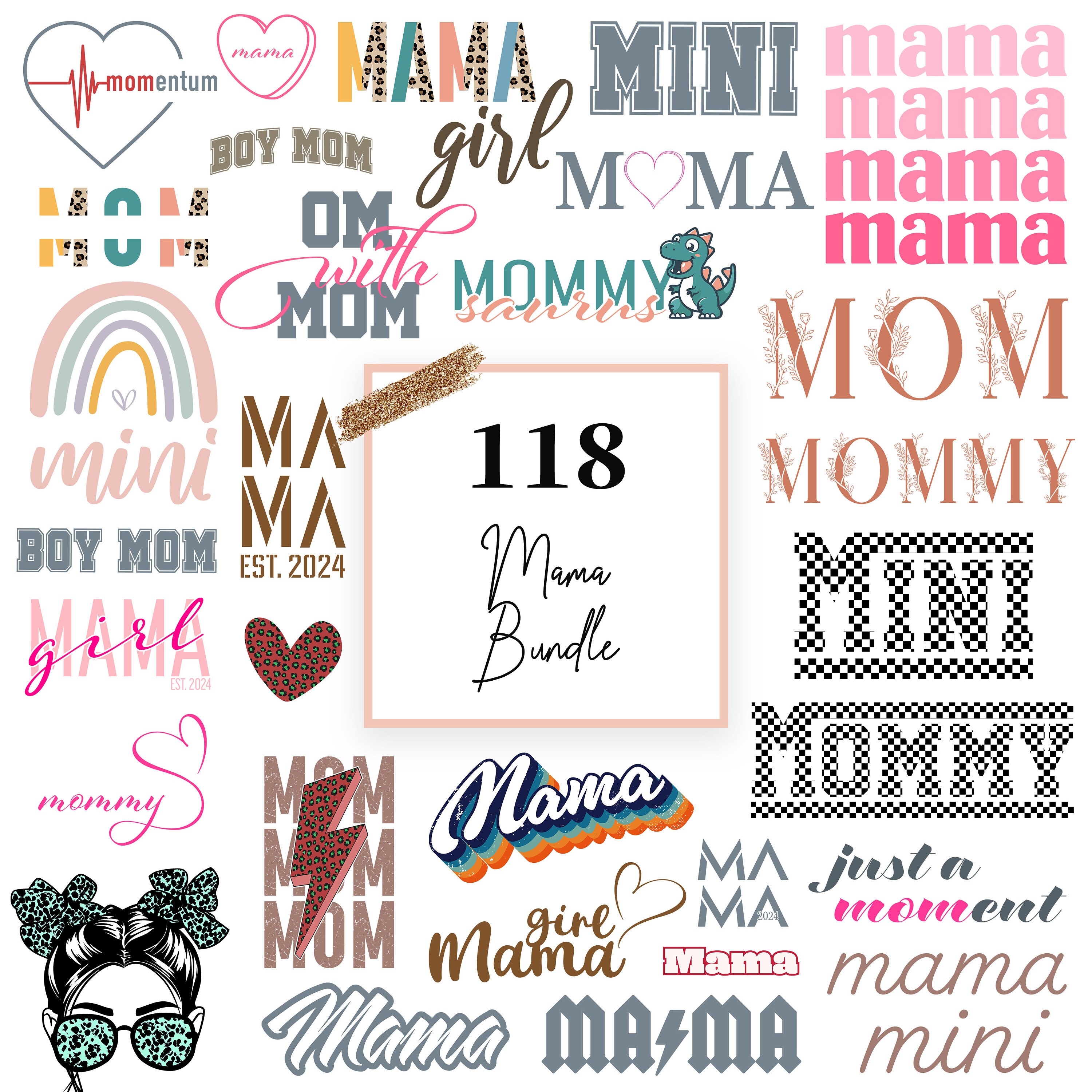 Mother Svg Bundle, Mom Svg, Mom Life Svg, Mommy Svg, Mama Svg, Mom of ...
