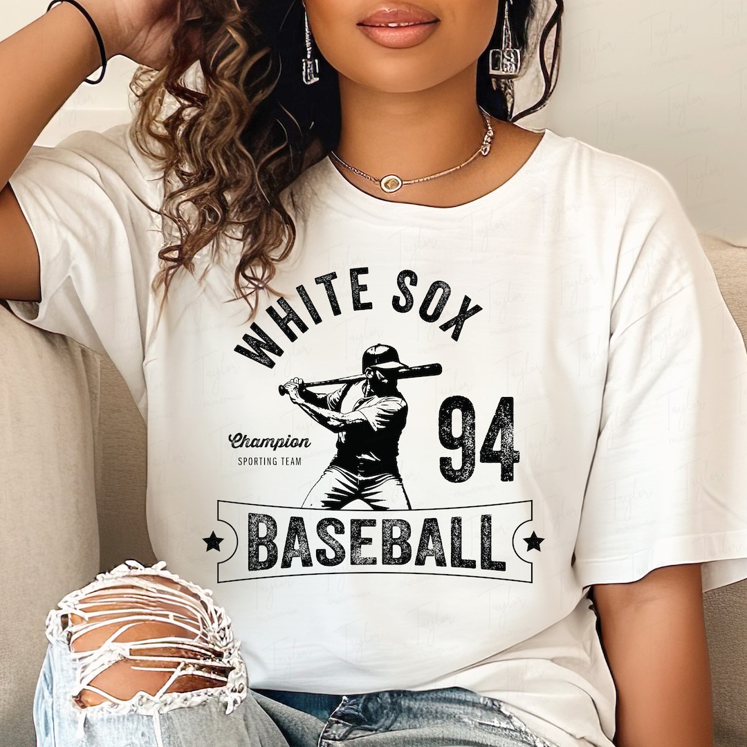 Baseball Svg Png, Retro Baseball Shirt Svg, White Sox Png Svg, Baseball Team Svg, Baseball Life ...