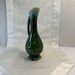 Vintage Green Glaze USA Pottery Vase - Etsy