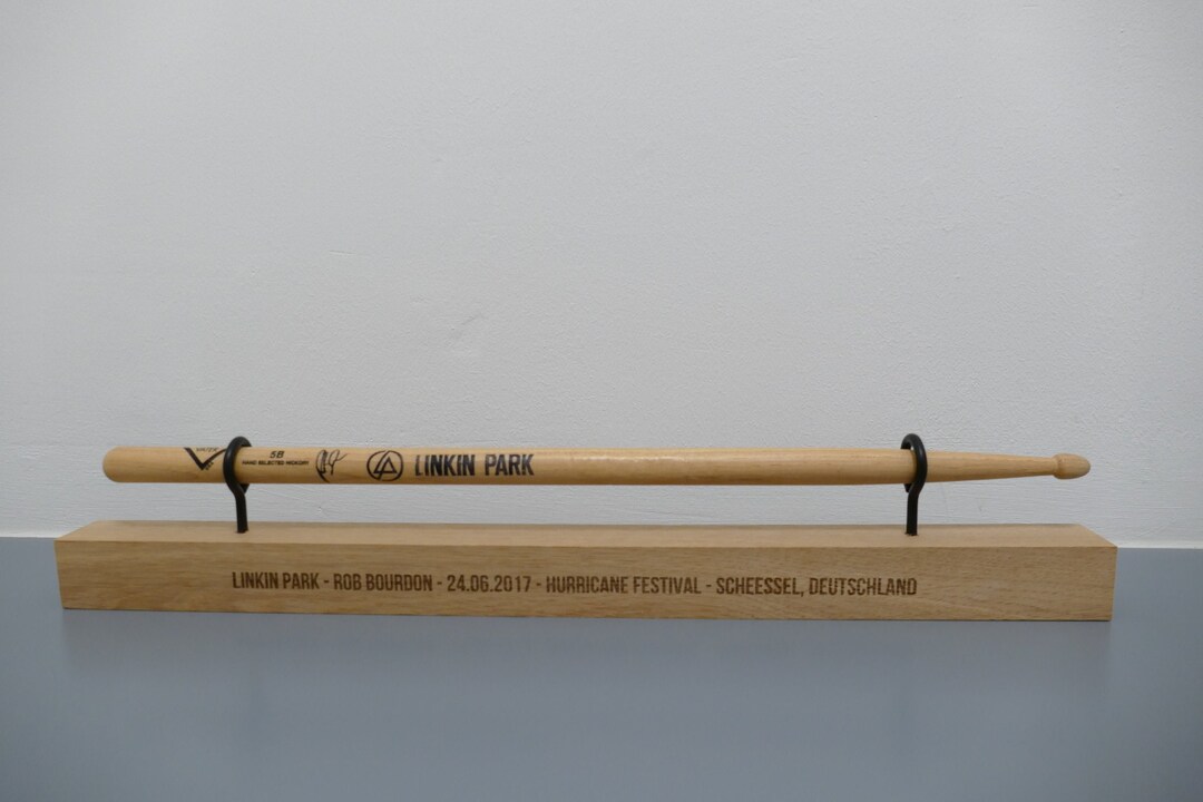 Customizable Drumstick Holder Made of Oak Wood Drumstick Display With ...