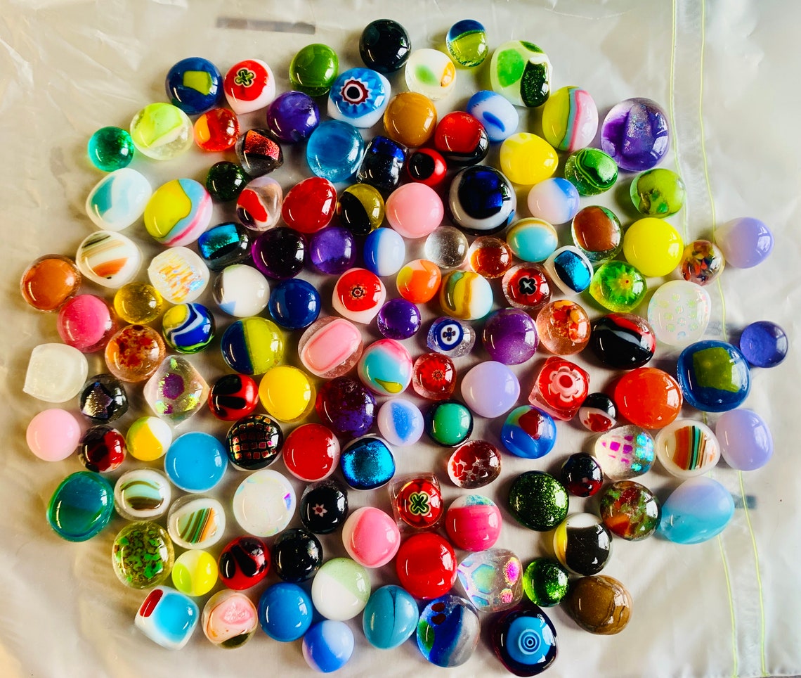 Fused Glass Pebbles, Perfect for Craft, Art and Mosaic Projects ...