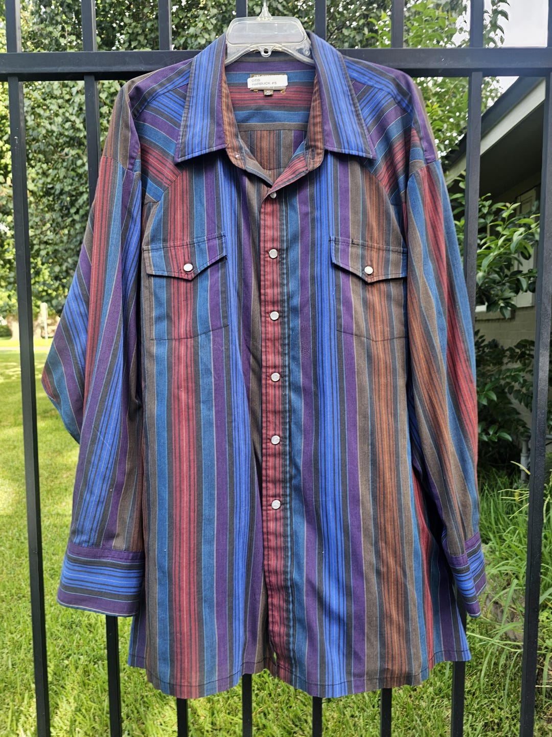 4X Big Man Plainsman Pearl Snap Western Vintage Classic Long Sleeve - Etsy