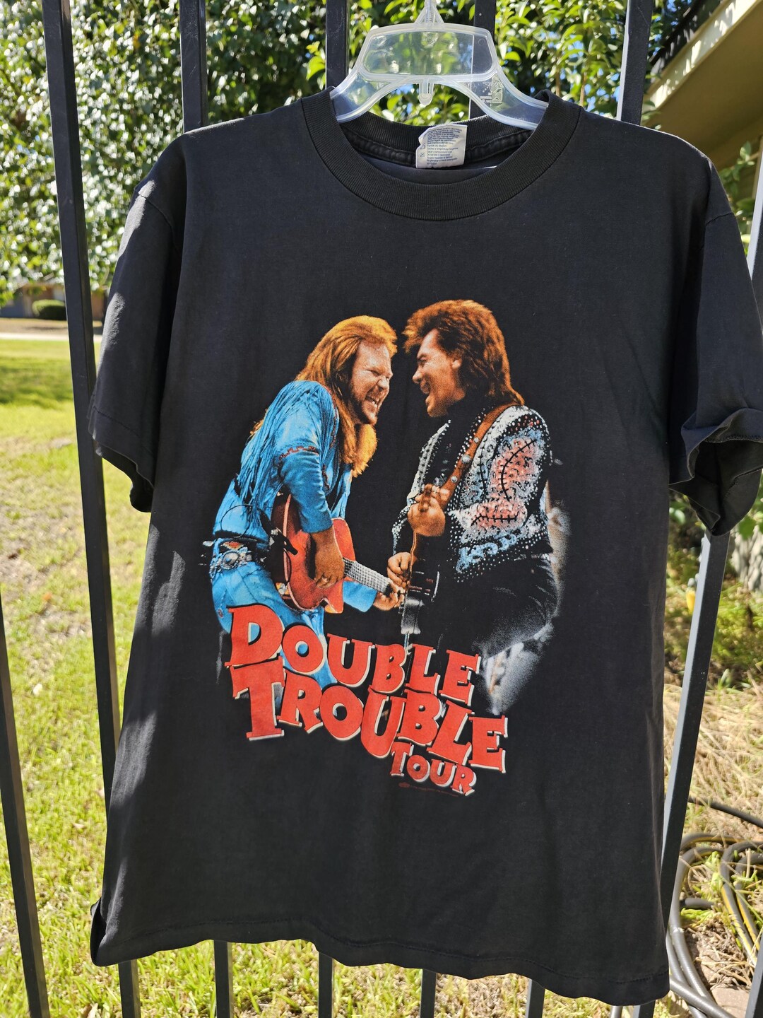 M/L Travis Tritt Marty Stuart Double Trouble 90s Cool Tour - Etsy
