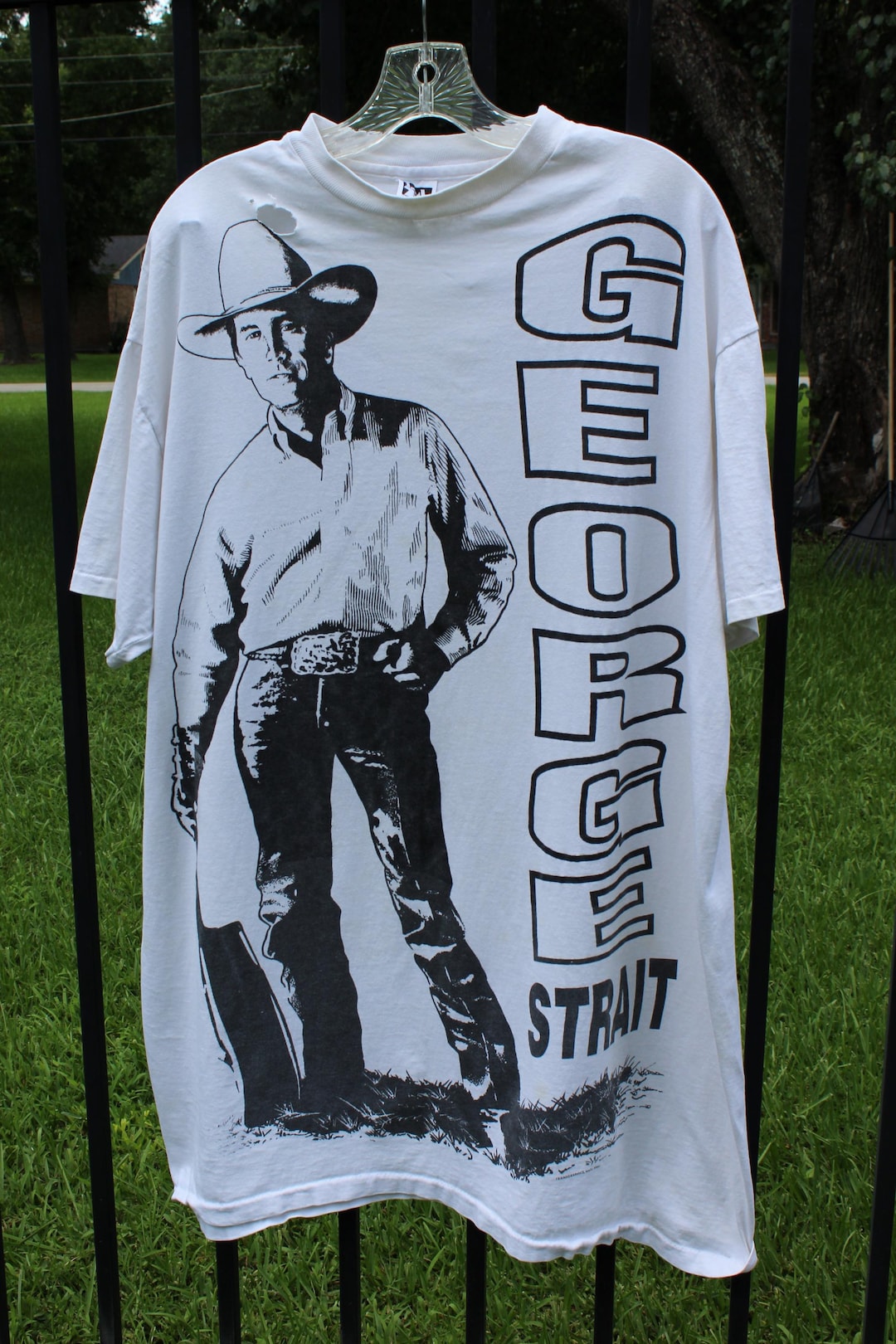 One Size Full Body George Strait Vintage 1990s Top King Retro Handsome ...