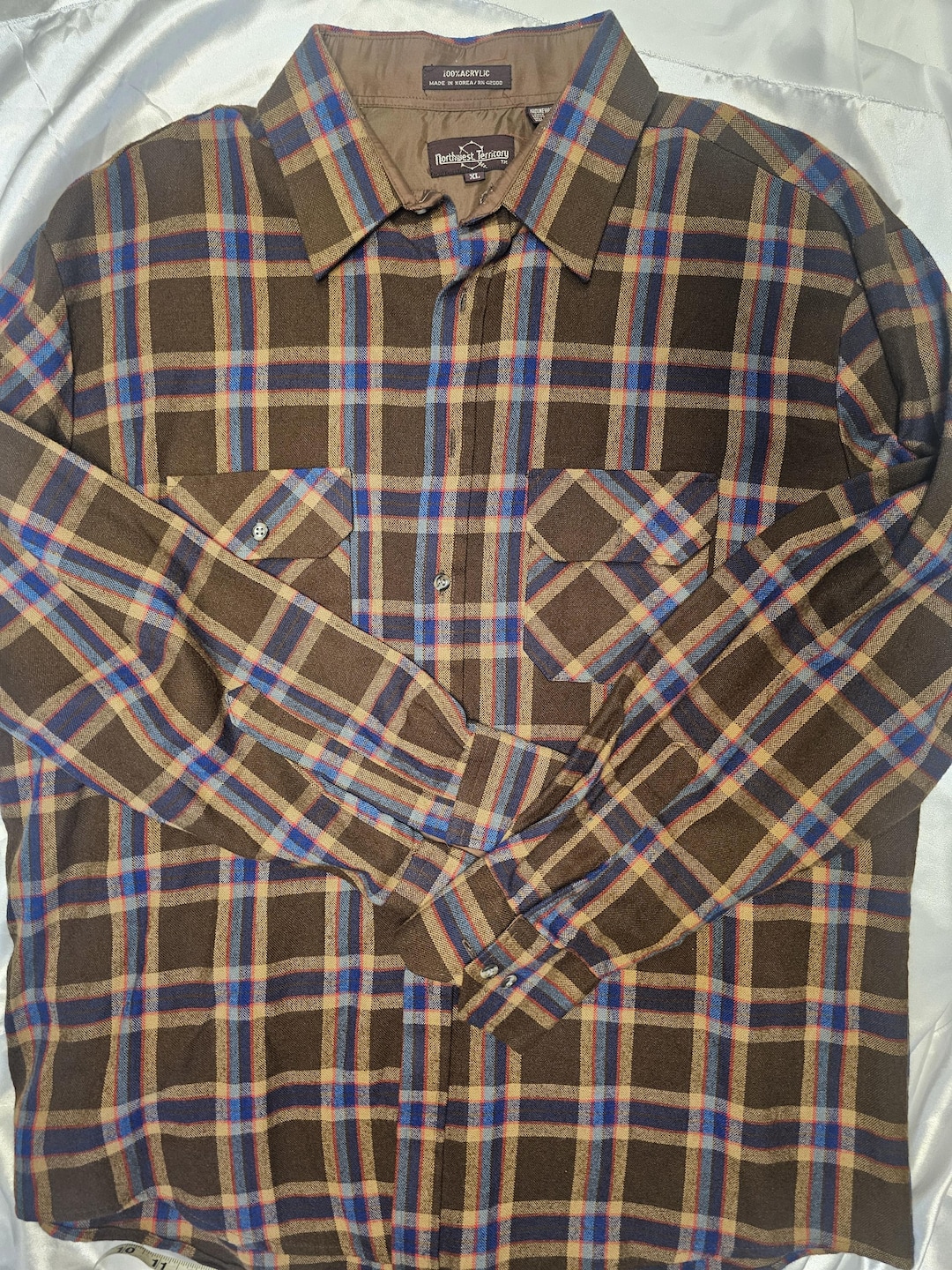 Northwest Territory Mens Button up Light Jacket Shacket Shirt Long ...