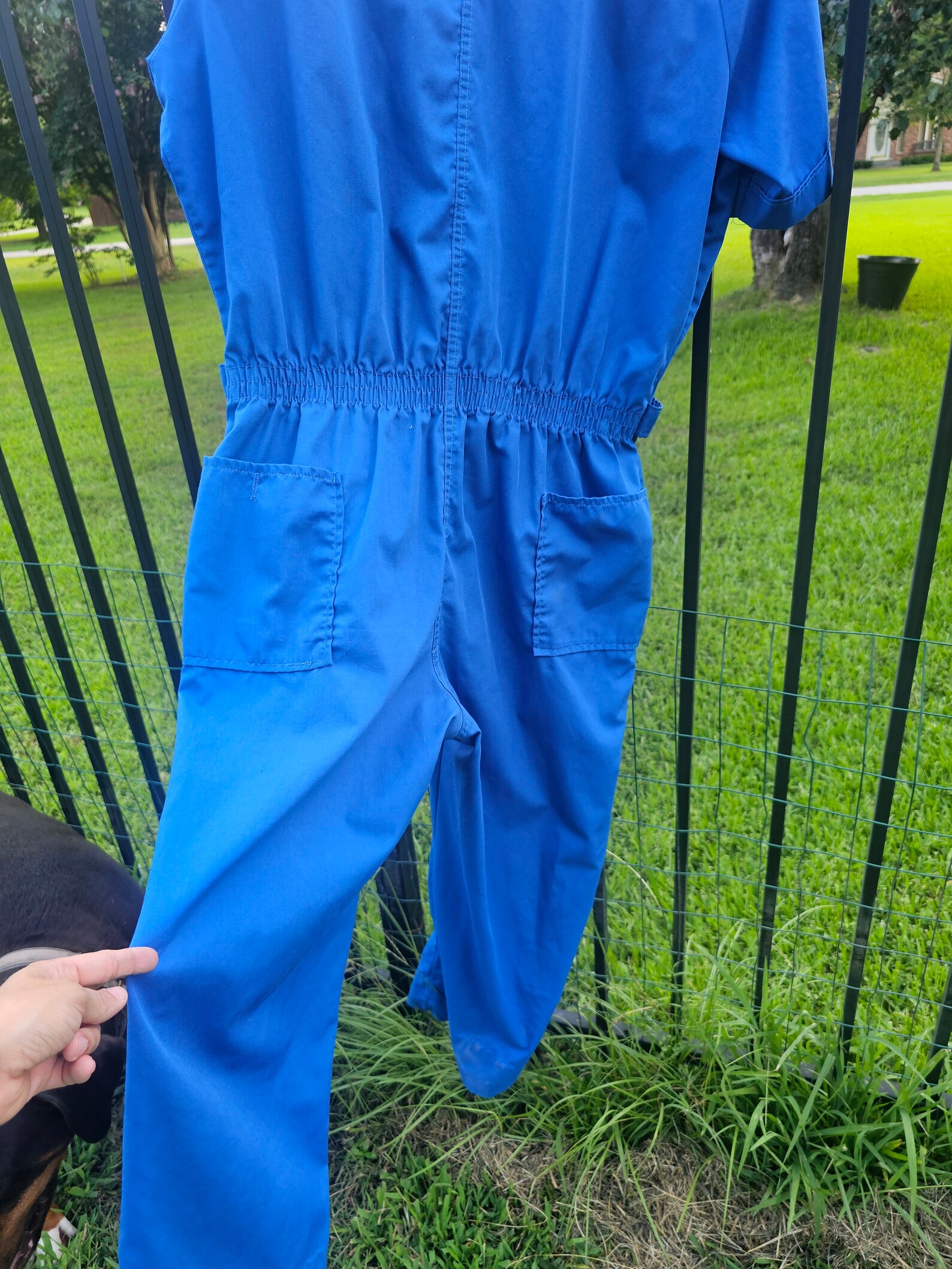 Unisex Gender Neutral Parasuit Vintage Unbranded Coveralls Blue Belted ...