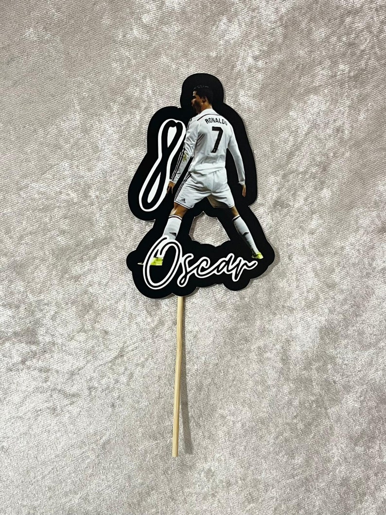 CR7 Cristiano Ronaldo SUI Cake Topper - Etsy