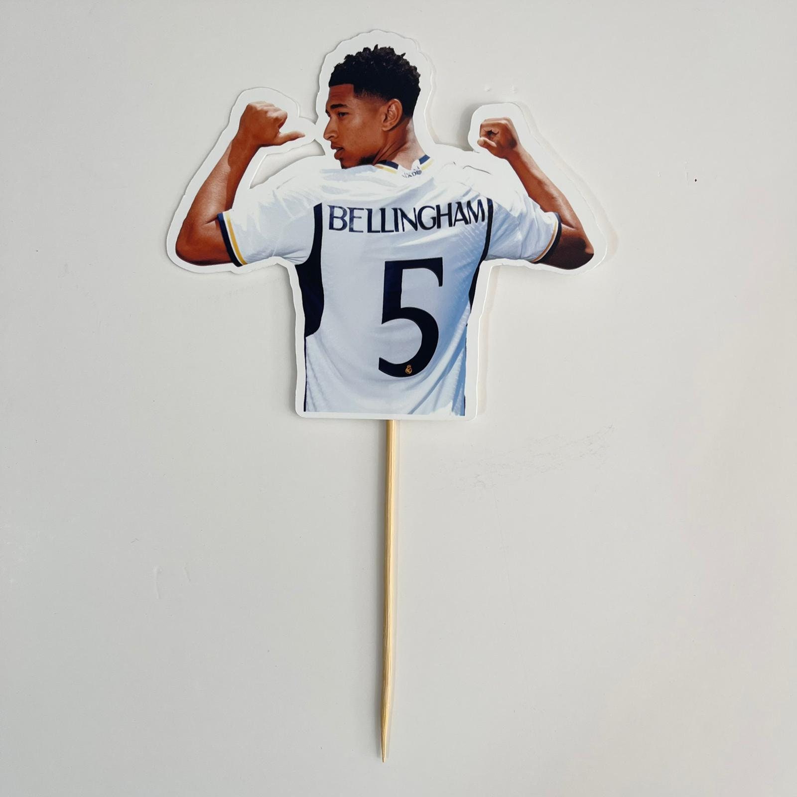 Jude Bellingham Set of 5 Cake Toppers | Football Theme Birthday | ANY ...