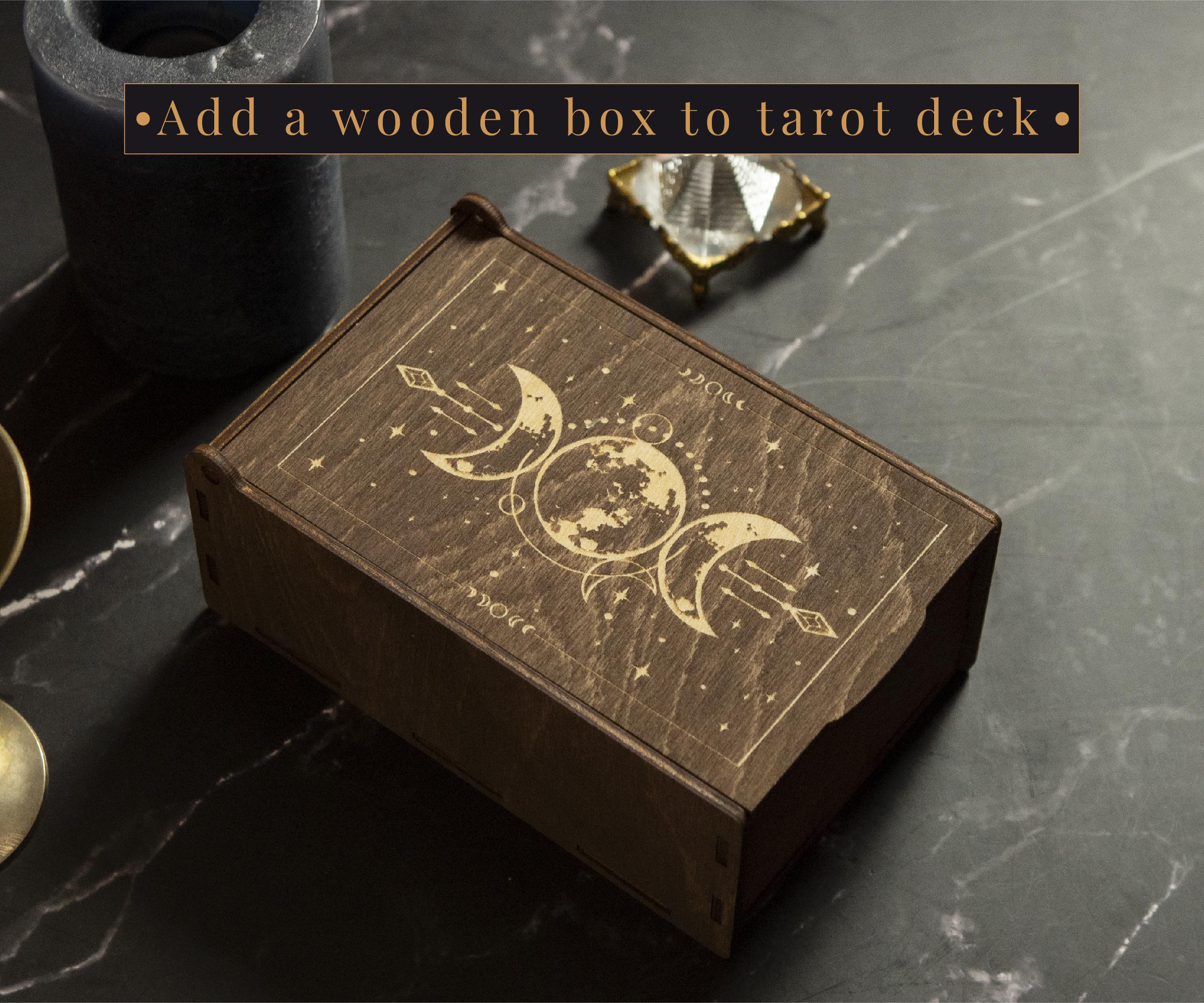 Gothic Horrortarot Deck, 78 Mystic Horror Cards With QR Guidebook ...