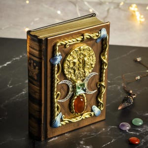 Blank Spell Book, Book of Shadows, Tree of Life Handmade Journal ...