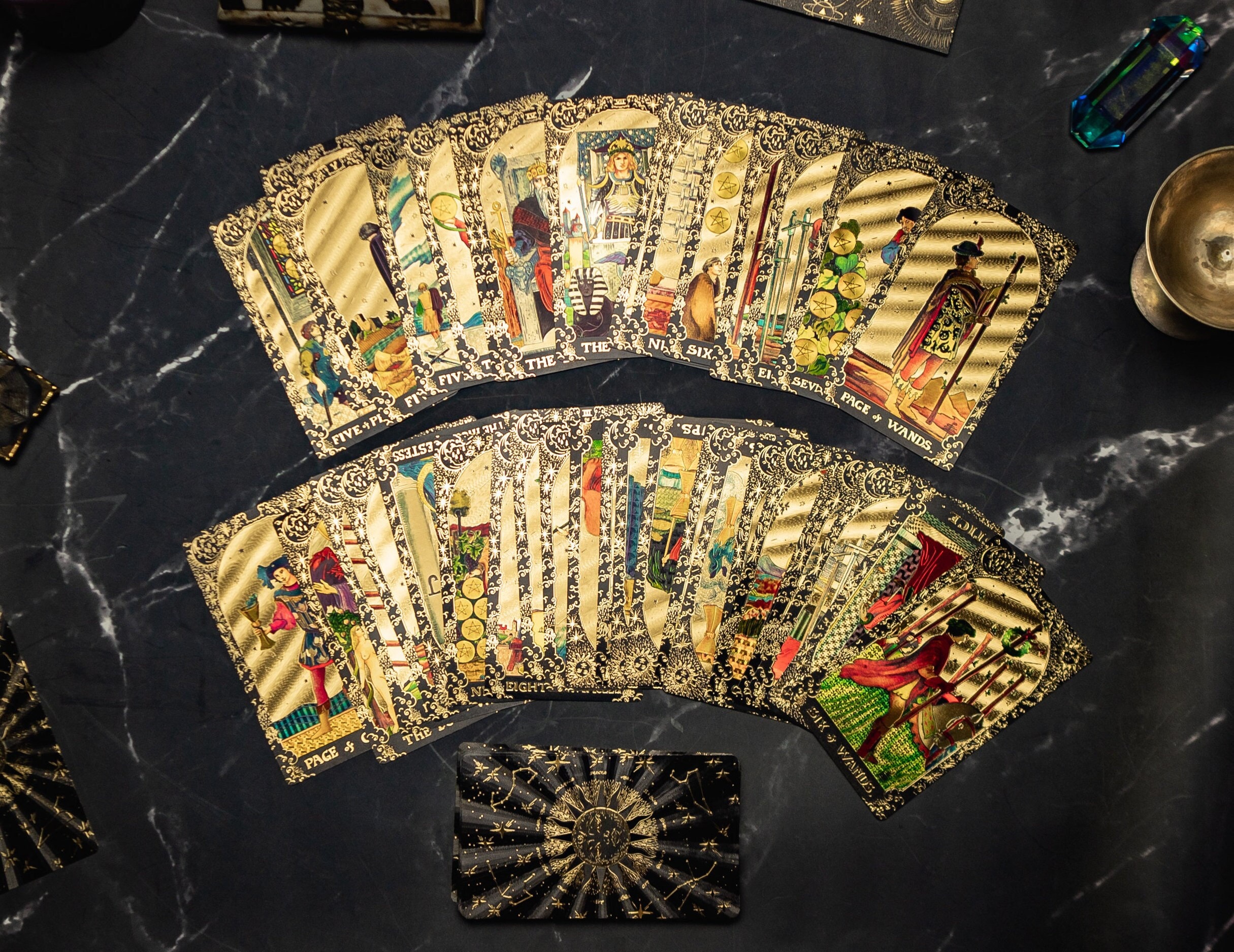 Indie Tarot Deck, Black Tarot Cards, Oracle Cards, Tarot With Meanings ...