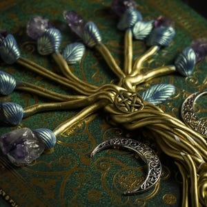 Blank Spell Book, Book of Shadows, Tree of Life Handmade Journal ...