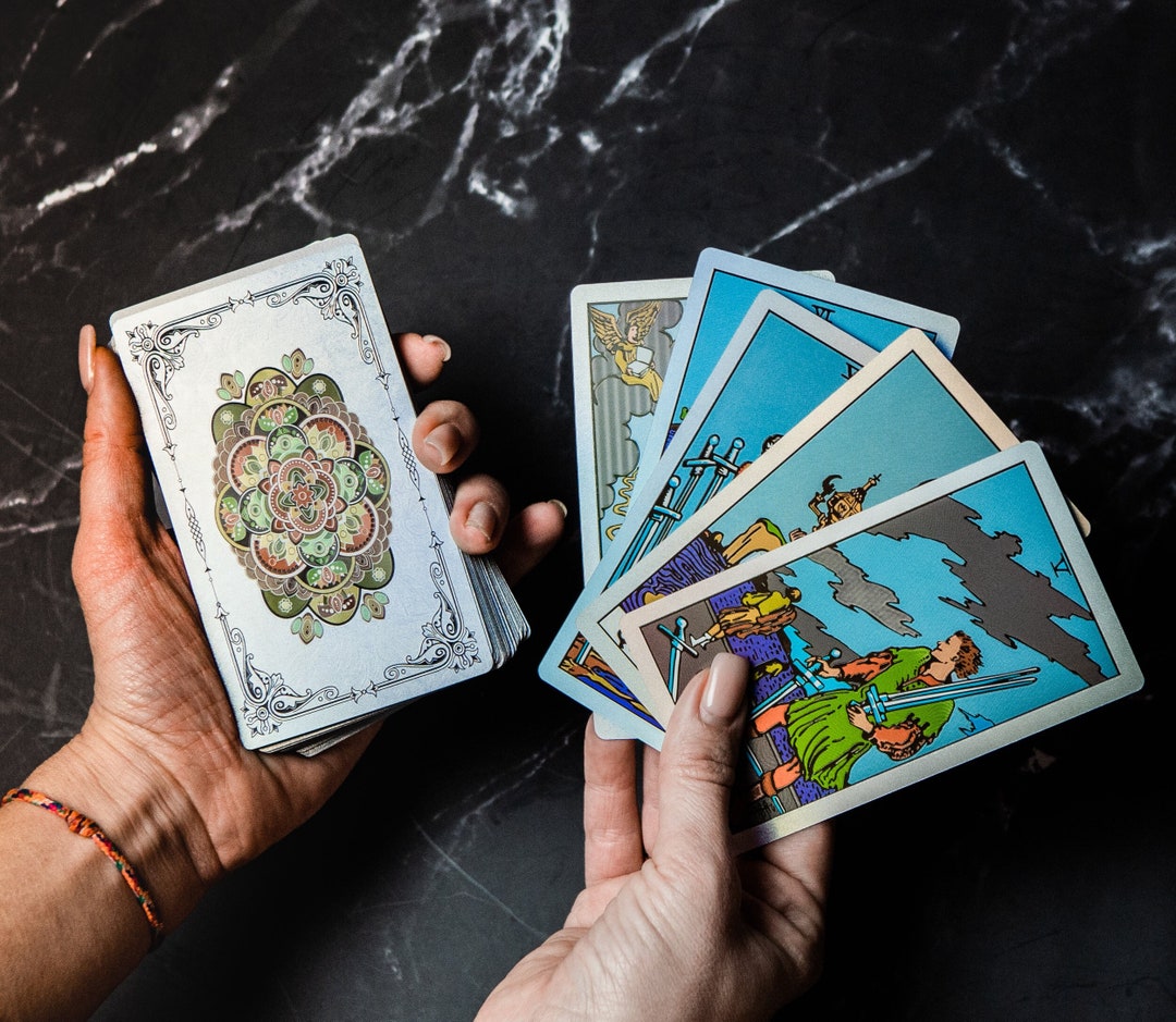 Indie Tarot Deck, Traditional Tarot Deck 78 Cards, Classic Tarot Cards ...