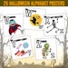 Png,svg,halloween Classroom Decoration, Halloween Alphabet, Halloween ...