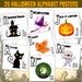 Png,svg,halloween Classroom Decoration, Halloween Alphabet, Halloween ...