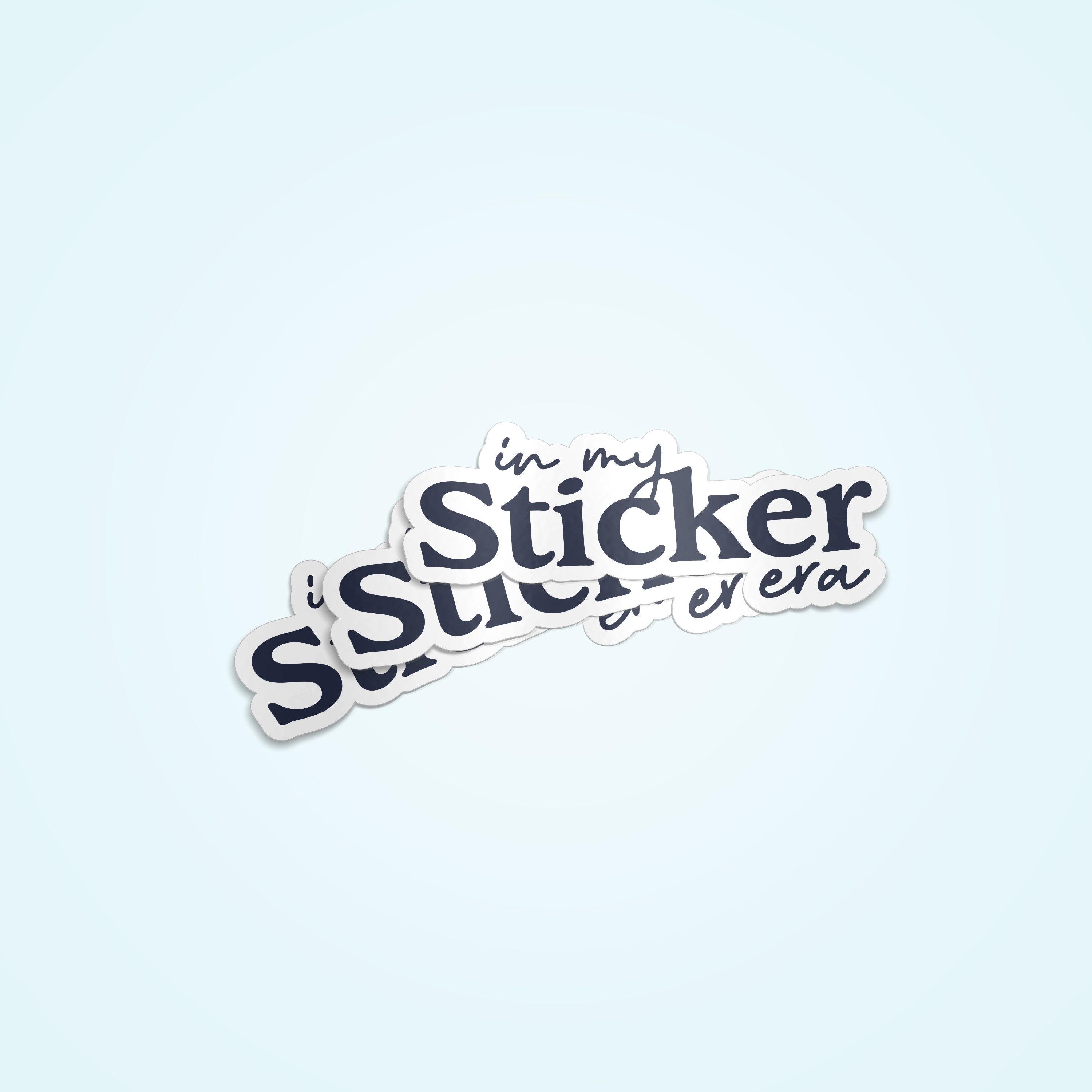 In My Sticker Era Sticker - Etsy