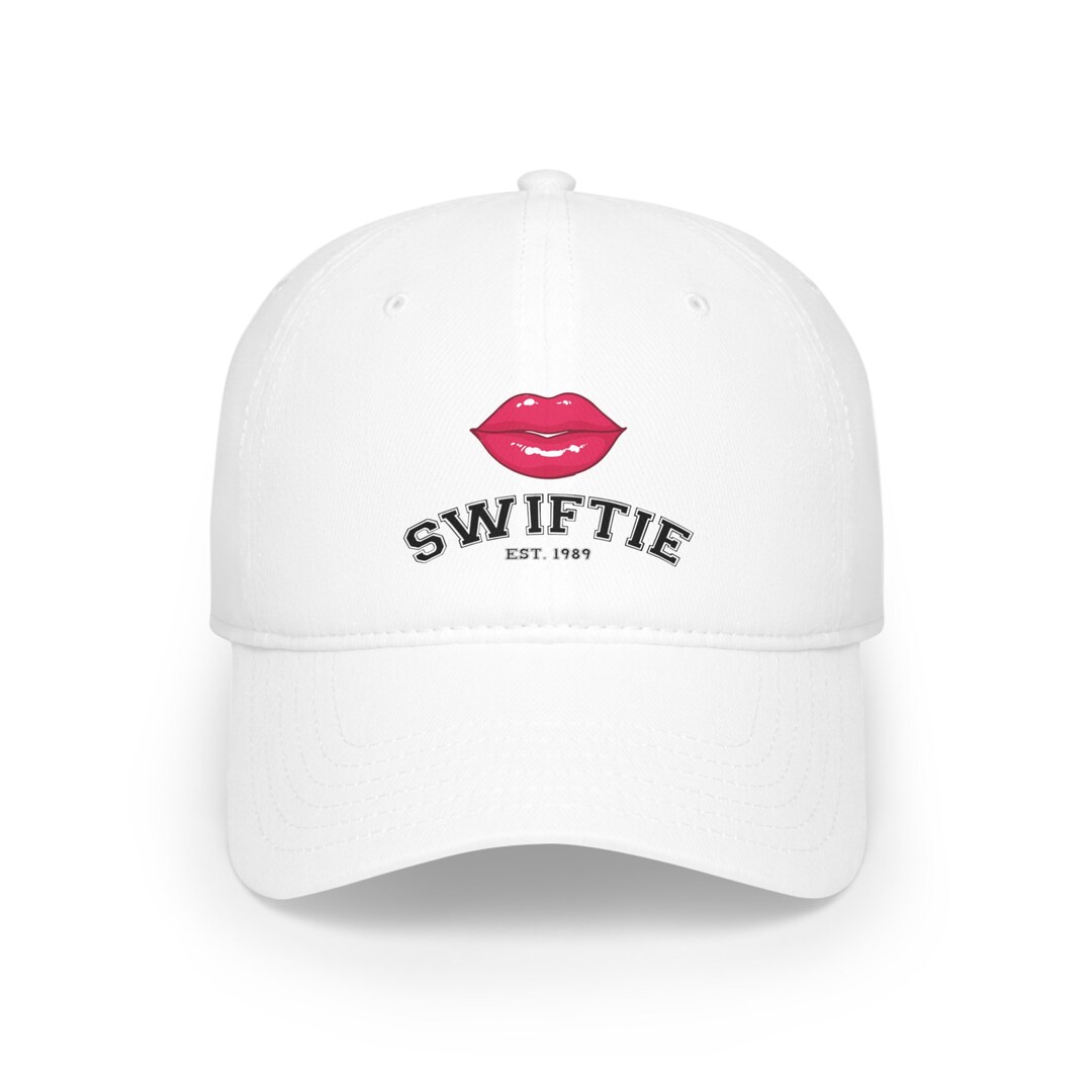 Swiftie Red Lips Baseball Cap, Fun Cap, Swiftie Cap, Swiftie Hat, Red ...
