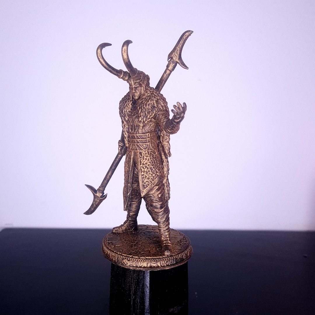 LOKI OR LOPTR - Decorative Statue - Norse Mythology - Idol - God of ...