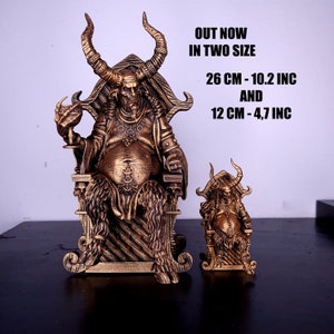 Mammon Statue - Demon Tempter Wealth - Demonology - Satanism - Satanic ...