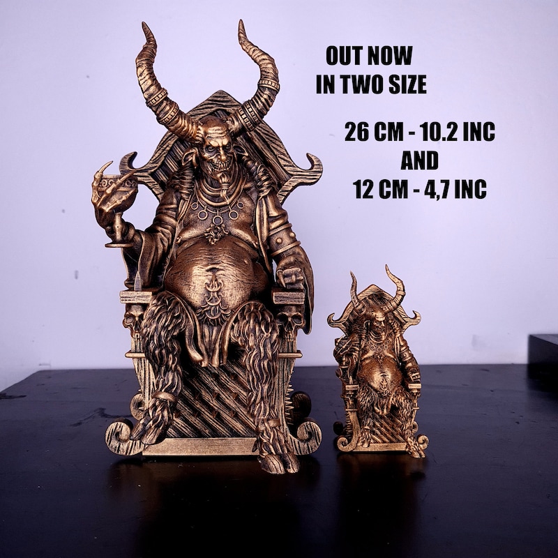 Satan Devil Statue - Etsy