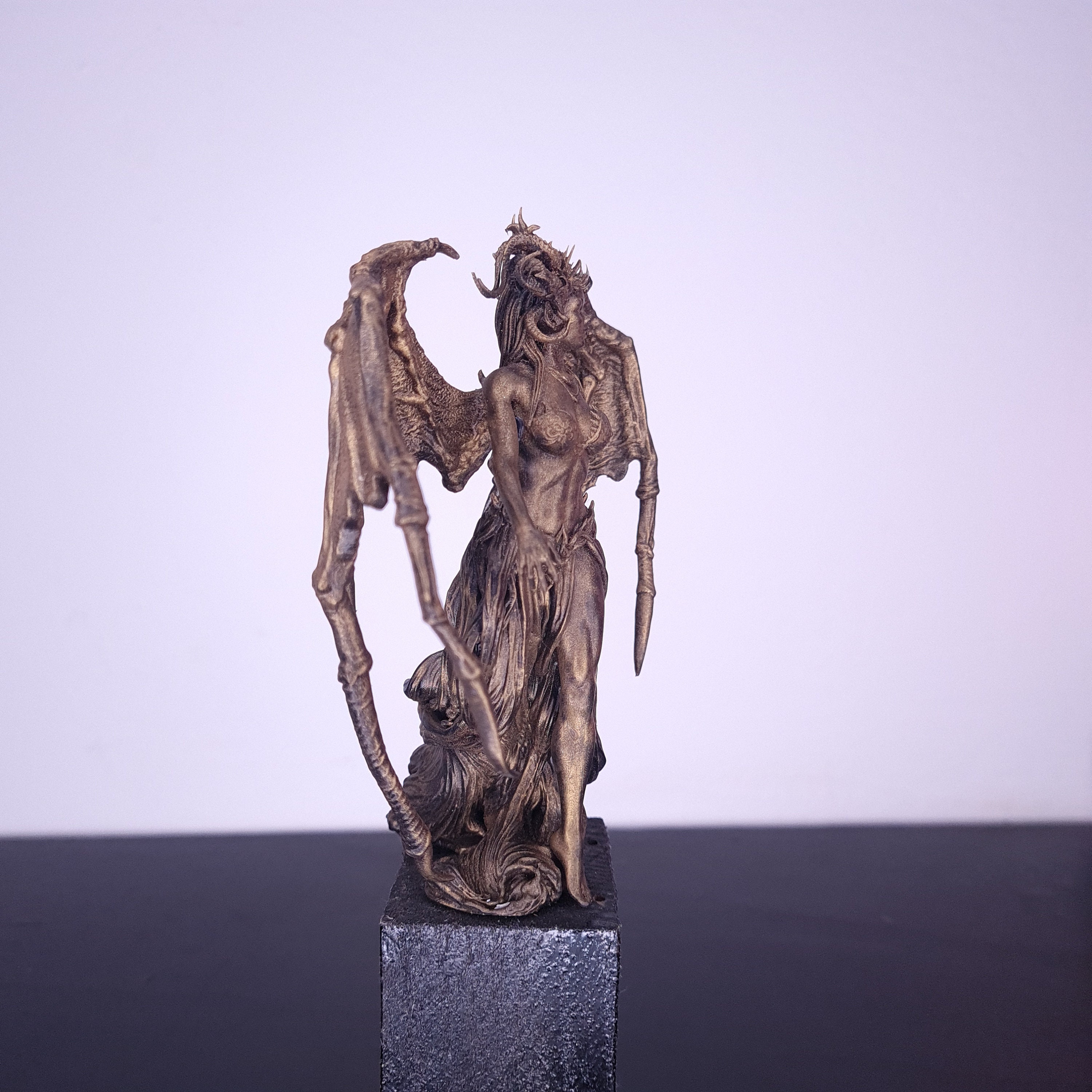 Lilith Ishtar Inanna Statue Decoration Goddess of the Night Pagan Idol ...