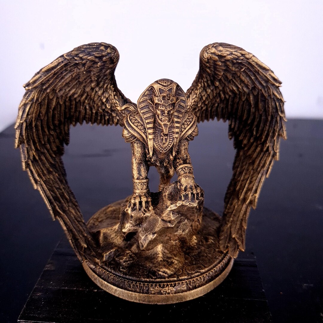 SPHINX Egyptian Deity Statue - Decoration - Statuette for Pagan Altar ...