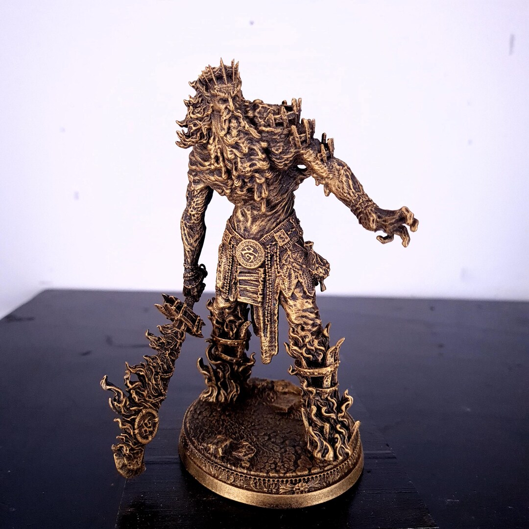 FIRE GIANT Norse Viking Deity - Statue - Mythology - God of the ...