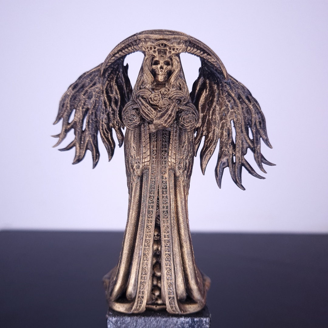 Angel of Death Azrael Asriel Santa Muerte Statue Decoration Pagan Idol ...