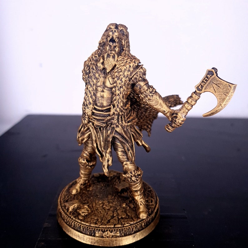 TYR Norse Viking Deity - Statue Decoration - Mythology - God of War ...