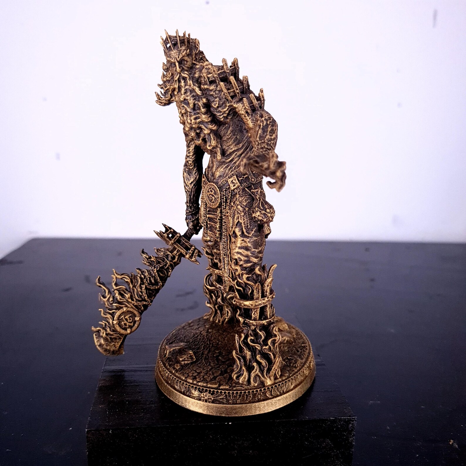 FIRE GIANT Norse Viking Deity - Statue - Mythology - God of the ...