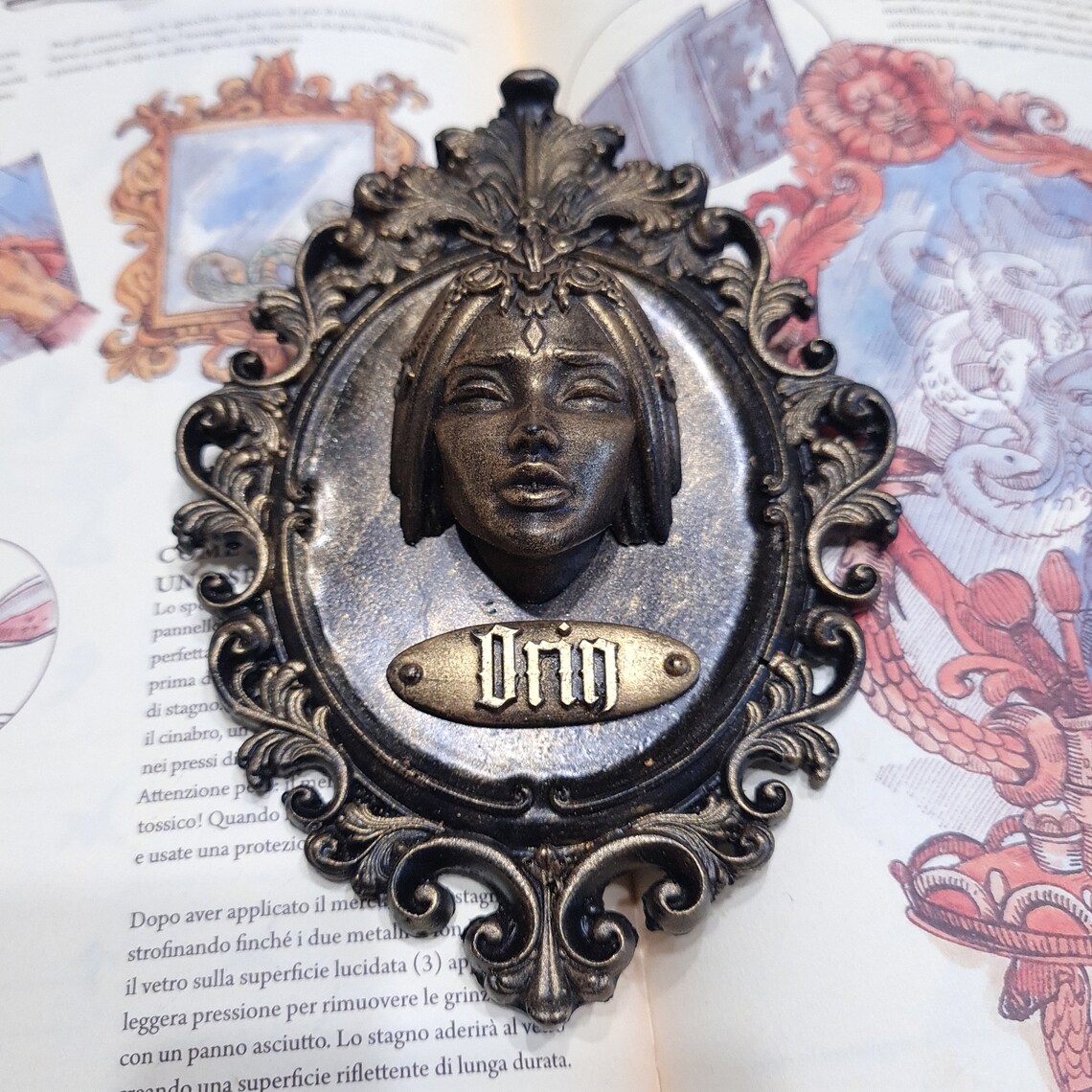ORIN THE RED - Baldur's Gate 3 - Bg3 - D&D - Wall Decoration - 3D Frame ...
