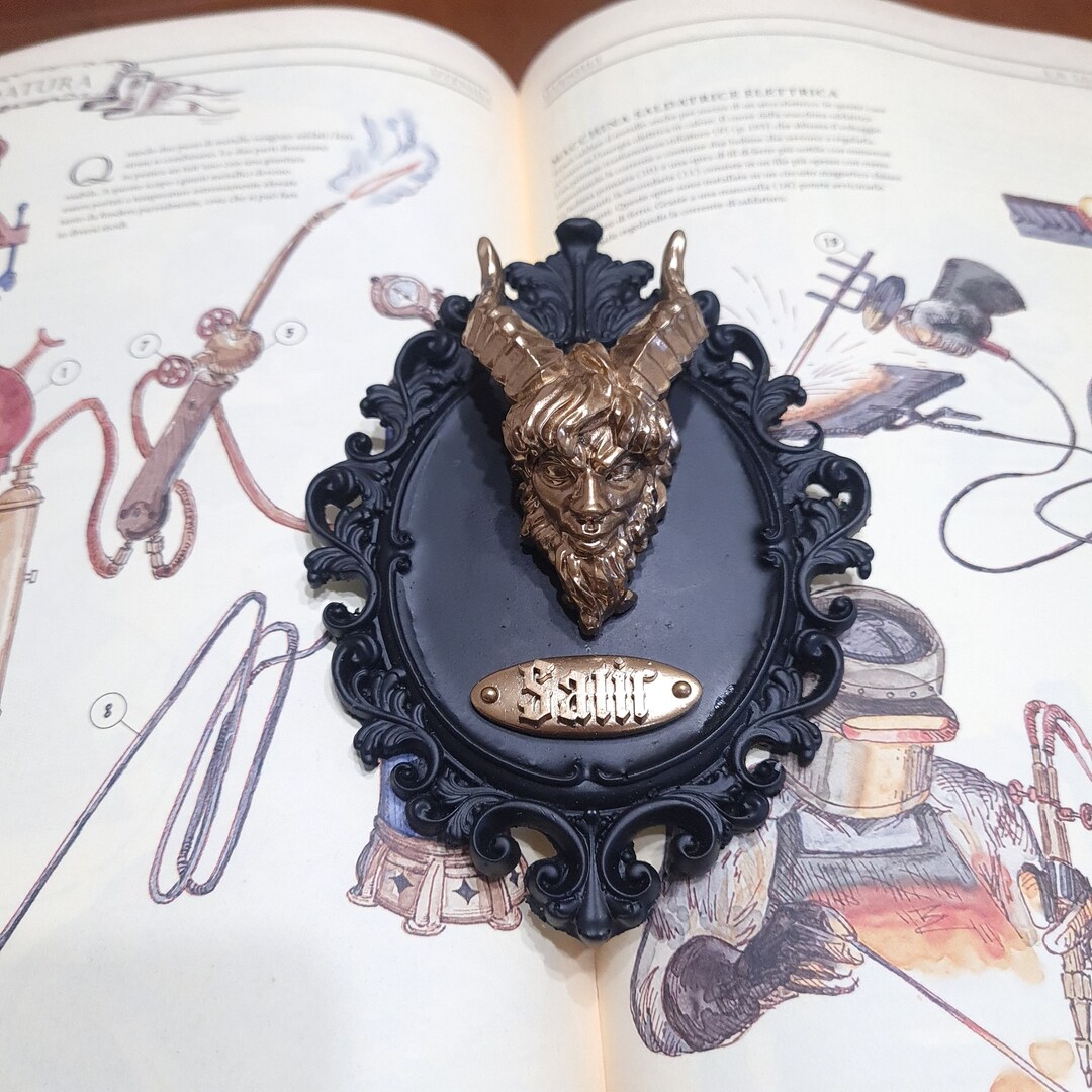 Satyr Fantasy Creatures D&D Greek Mythology Wall Decor 3D Frame Gothic ...