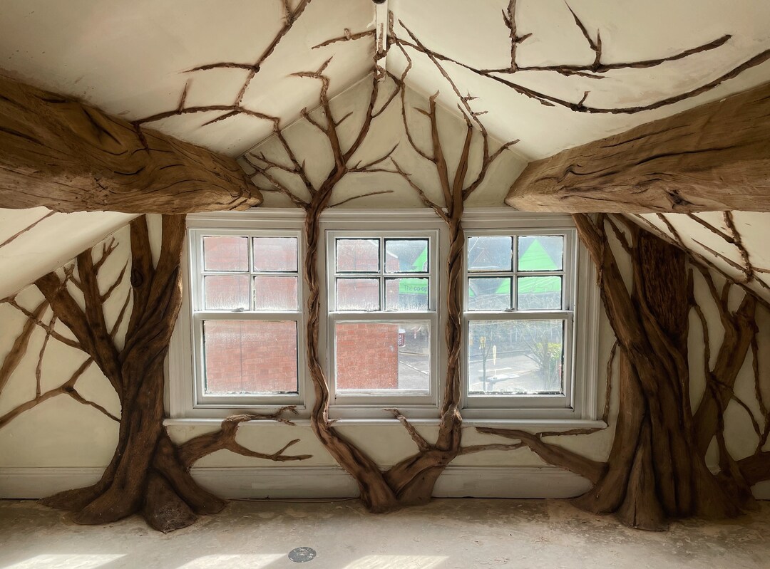 Handcrafted Faux Fairy Tale Trees Enchanted Forest Decor, Custom ...