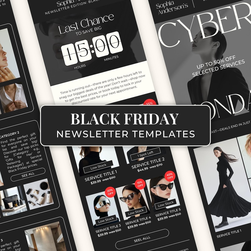 Black Friday Template Email - Etsy