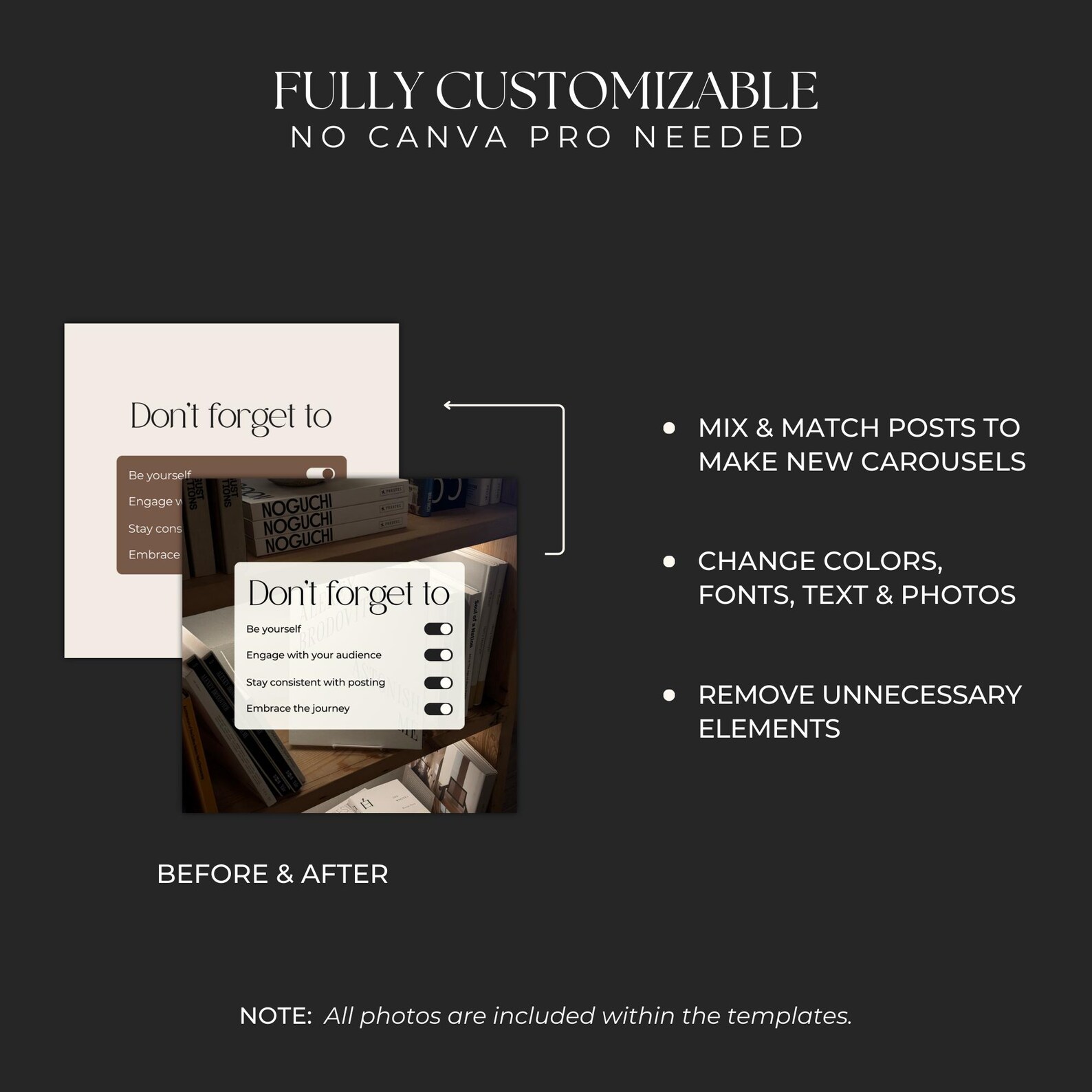Instagram Posts, Stories, Carousels for Social Media Managers, Virtual ...