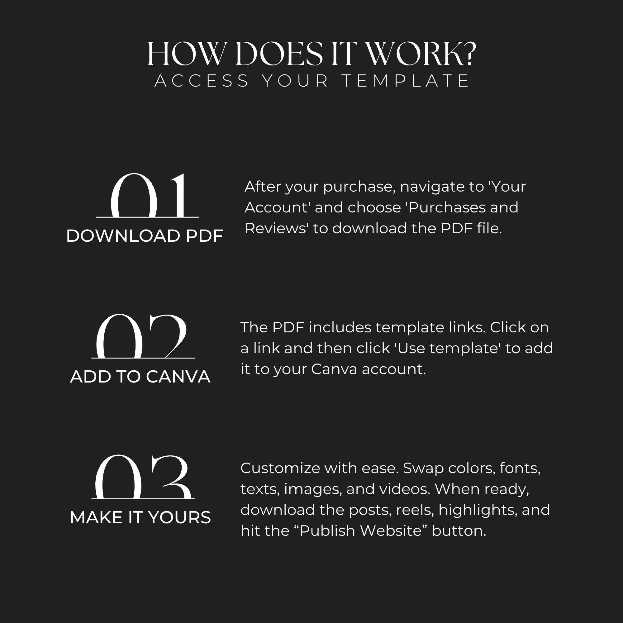 UGC Creator Kit Template for Canva, UGC Portfolio Website, Landing Page ...