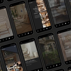 Real Estate Reels Canva Template, Realtor Marketing, Instagram Reels ...