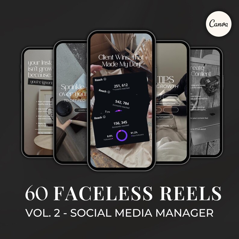 Faceless Reels for Social Media Managers and Virtual Assistants ...