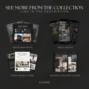 Link in Bio Template for Real Estate, Canva Website Design, Linktree ...