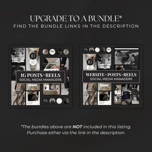 Instagram Posts, Stories, Carousels for Social Media Managers, Virtual ...