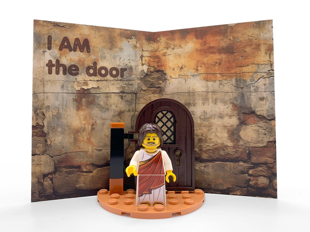 I AM the Door – LEGO® MOC Minifigure Set – Inspirational Christian Gift ...