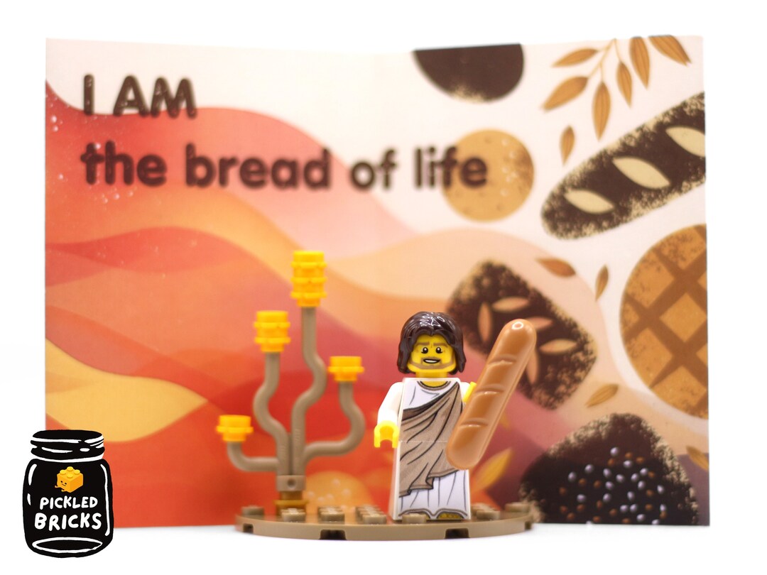 I AM the Bread of Life – Custom LEGO® Minifigure Set – Inspirational ...