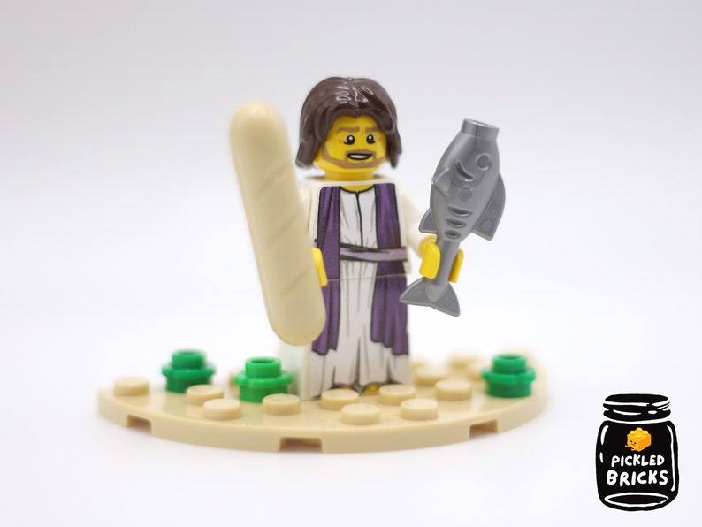 Feeding of the Five Thousand – LEGO® MOC Minifigure Set – Inspirational ...