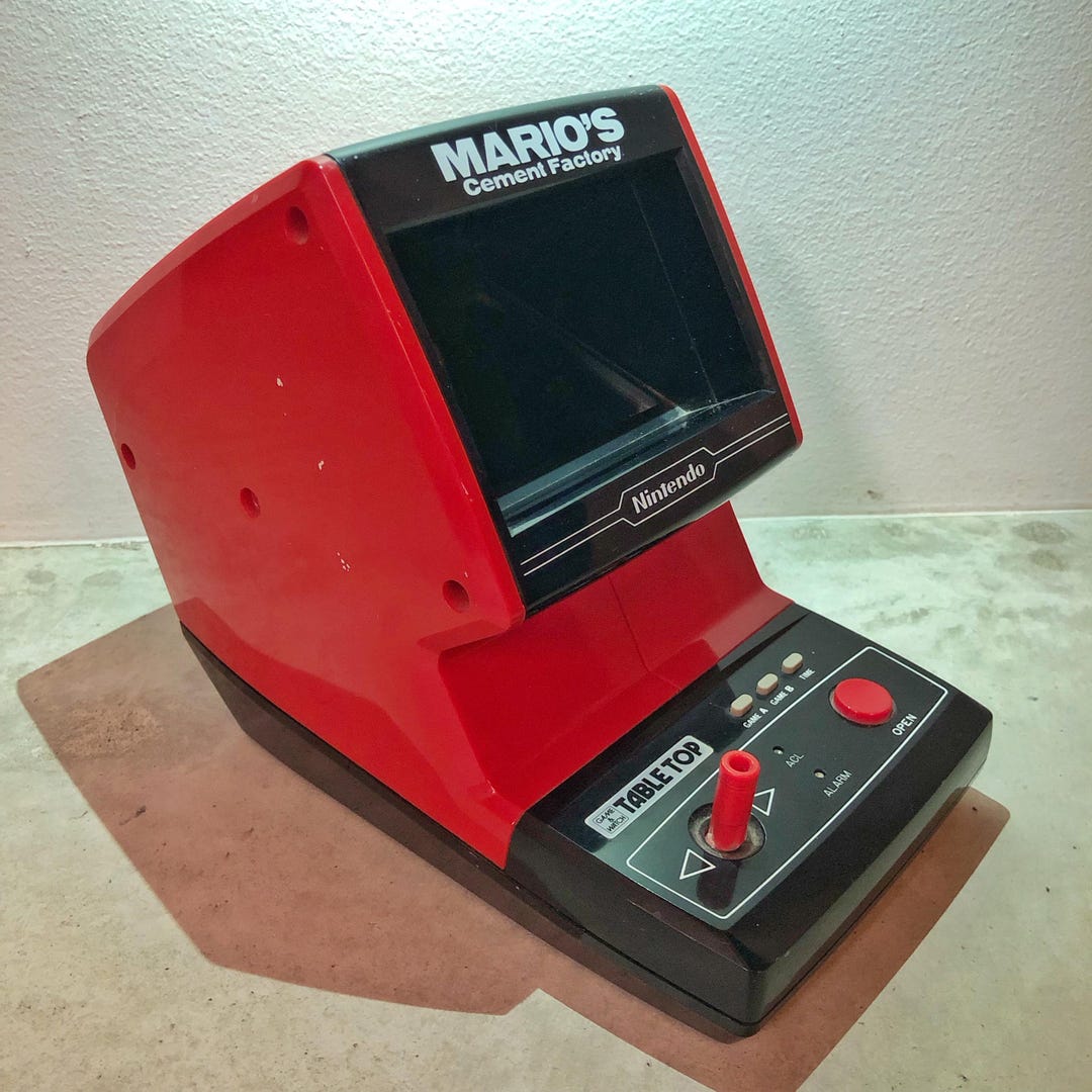 Nintendo Mario's Cement Factory, Original From the 1980s - Etsy