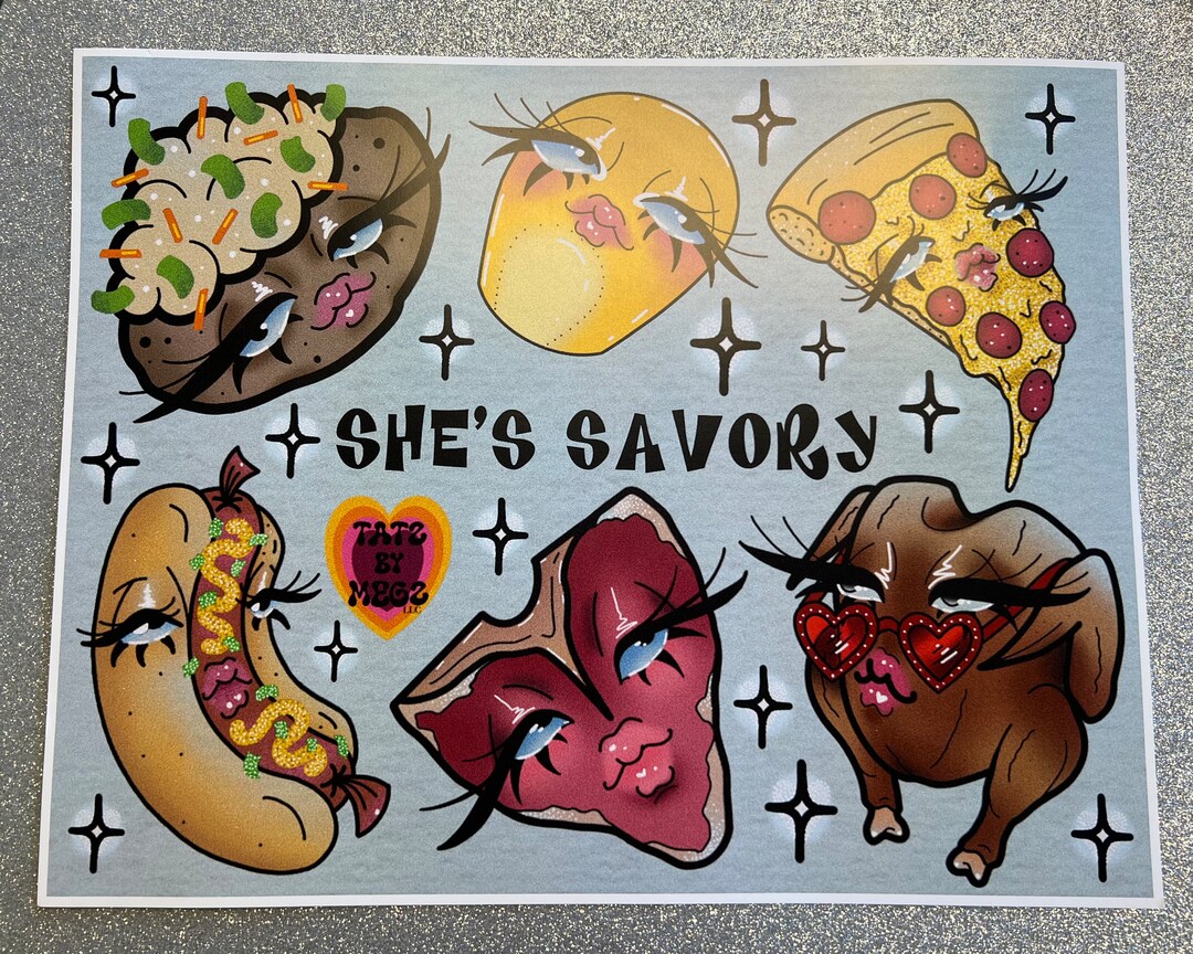 Savory Flash Sheet - Etsy